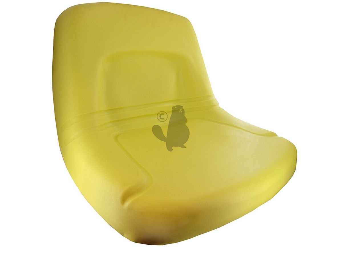 SÆDE FOR HAVETRAKTOR HØJ MODEL (350 MM) FARVE:GUL - TRAKTORSÆDER - Busk ...